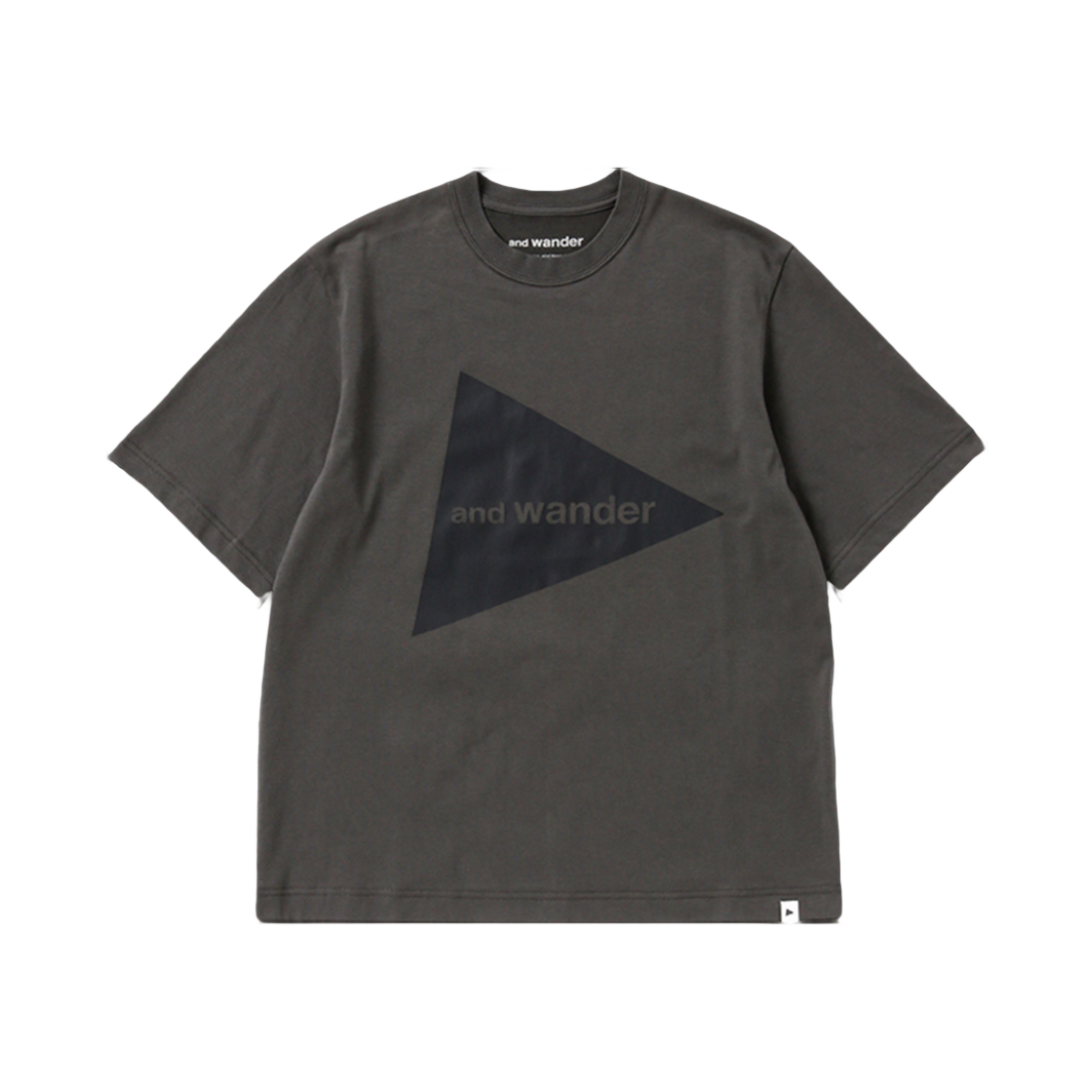 앤드 원더 로고 반팔 티셔츠 | And Wander | KREAM