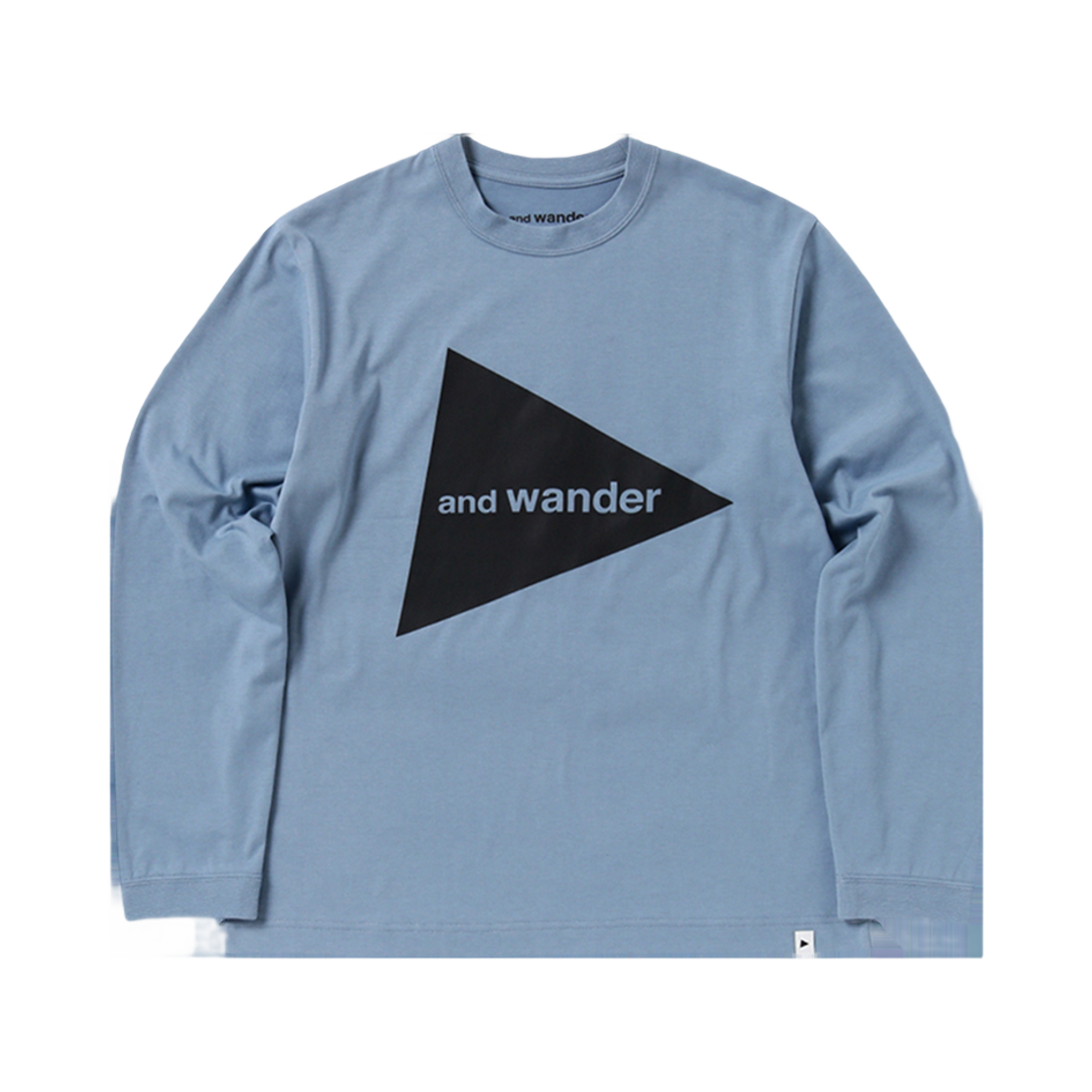 앤드 원더 로고 긴팔 티셔츠 | And Wander | KREAM