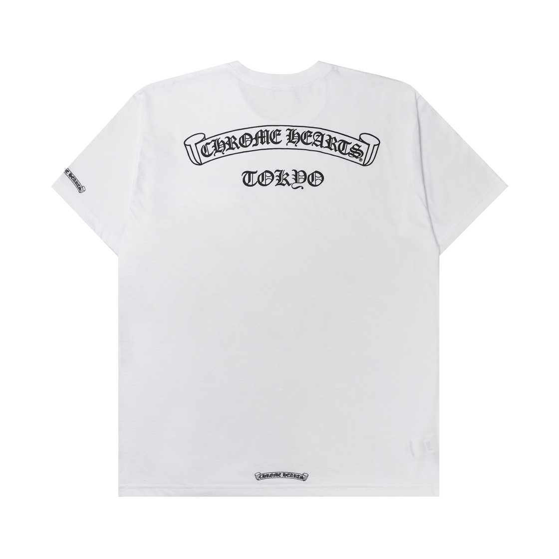 크롬하츠 스크롤 로고 티셔츠 화이트 - 도쿄 한정 | Chrome Hearts | KREAM
