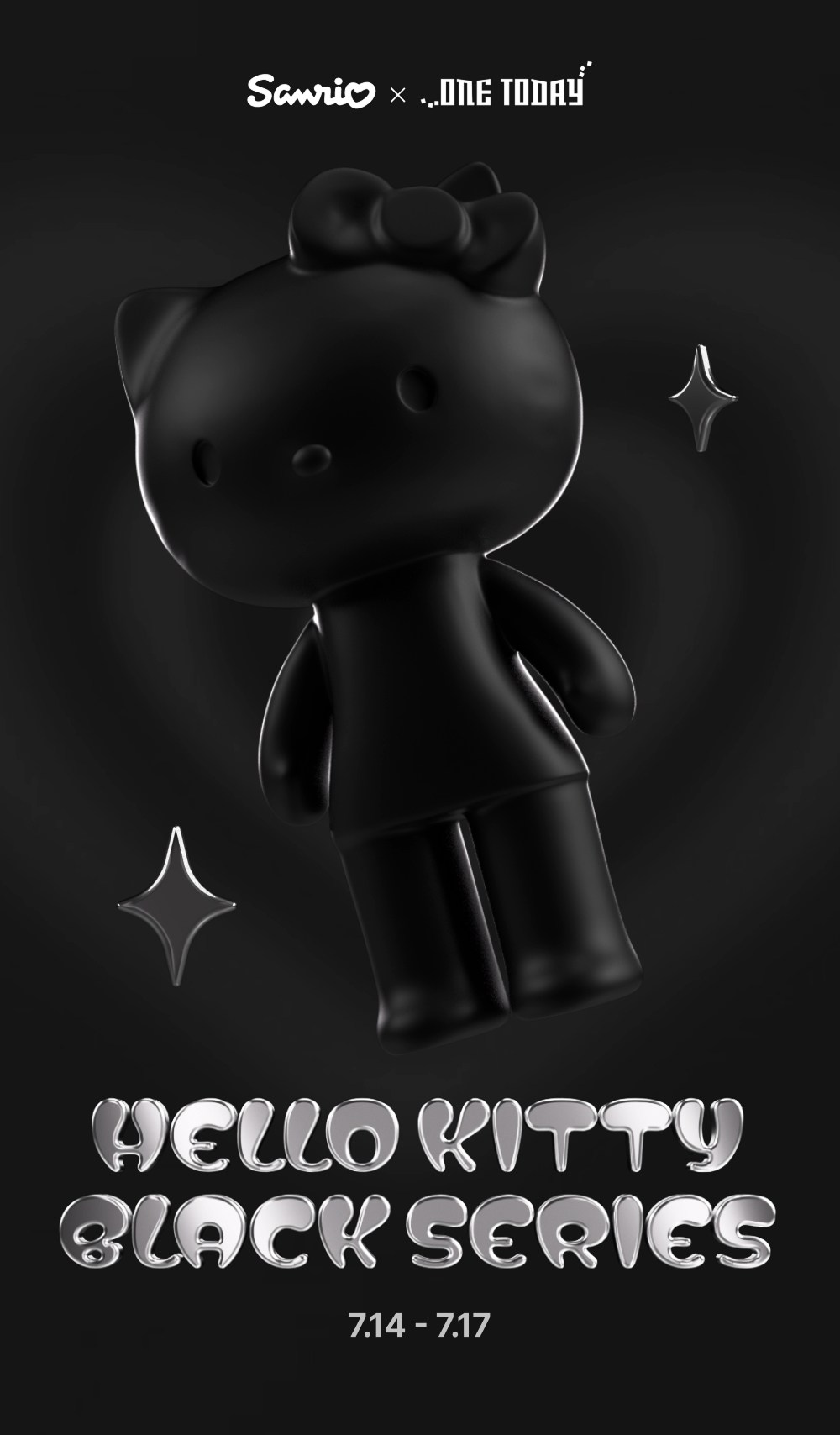 헬로 키티 "블랙 시리즈" | HELLO KITTY BLACK SERIES | KREAM
