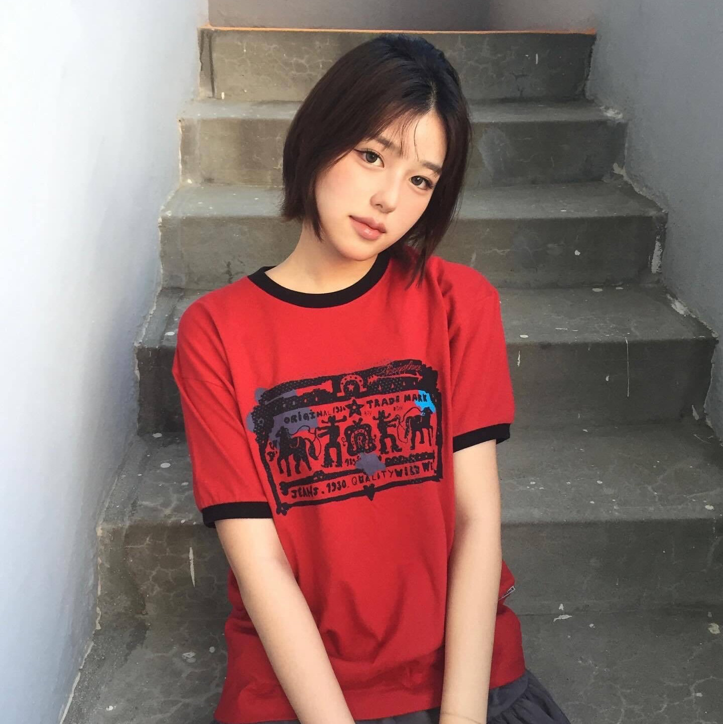 COWBOY RINGER TEE | KREAM