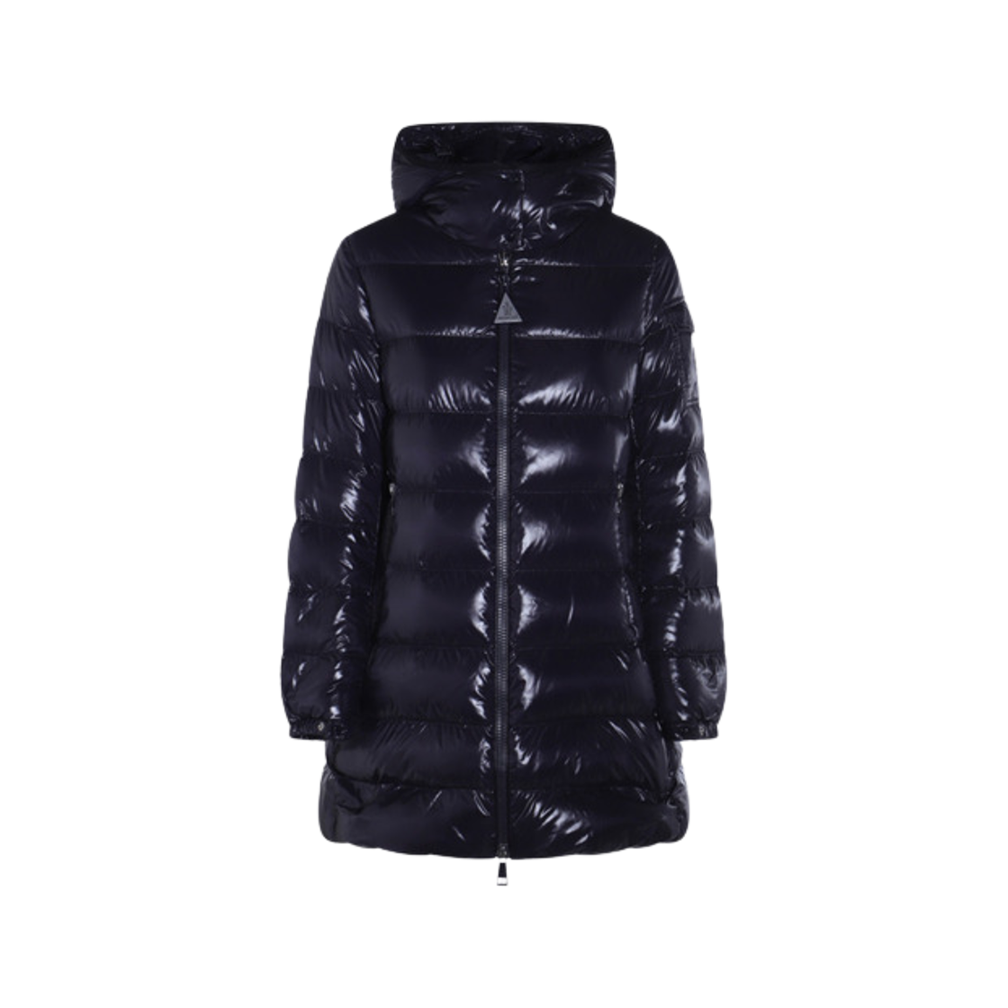 (W) 몽클레르 쿠르셀 후드 미드 다운 자켓 네이비 블루 - 25FW | Moncler | KREAM