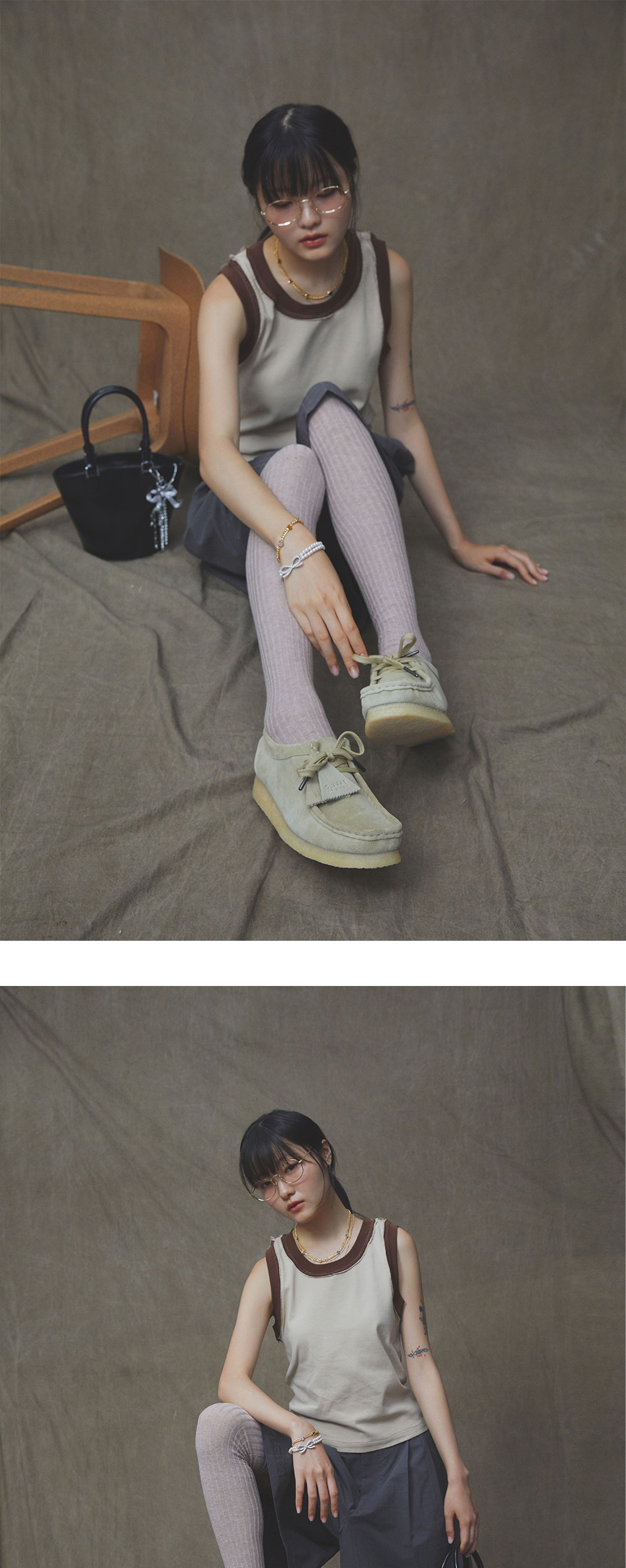 셀프 포트레이트 우먼 더블 펄 보우 브레이슬릿 - 25FW | Self Portrait | KREAM