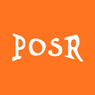 포져 체크 앤 스트라이프 티 화이트 | POSR | KREAM