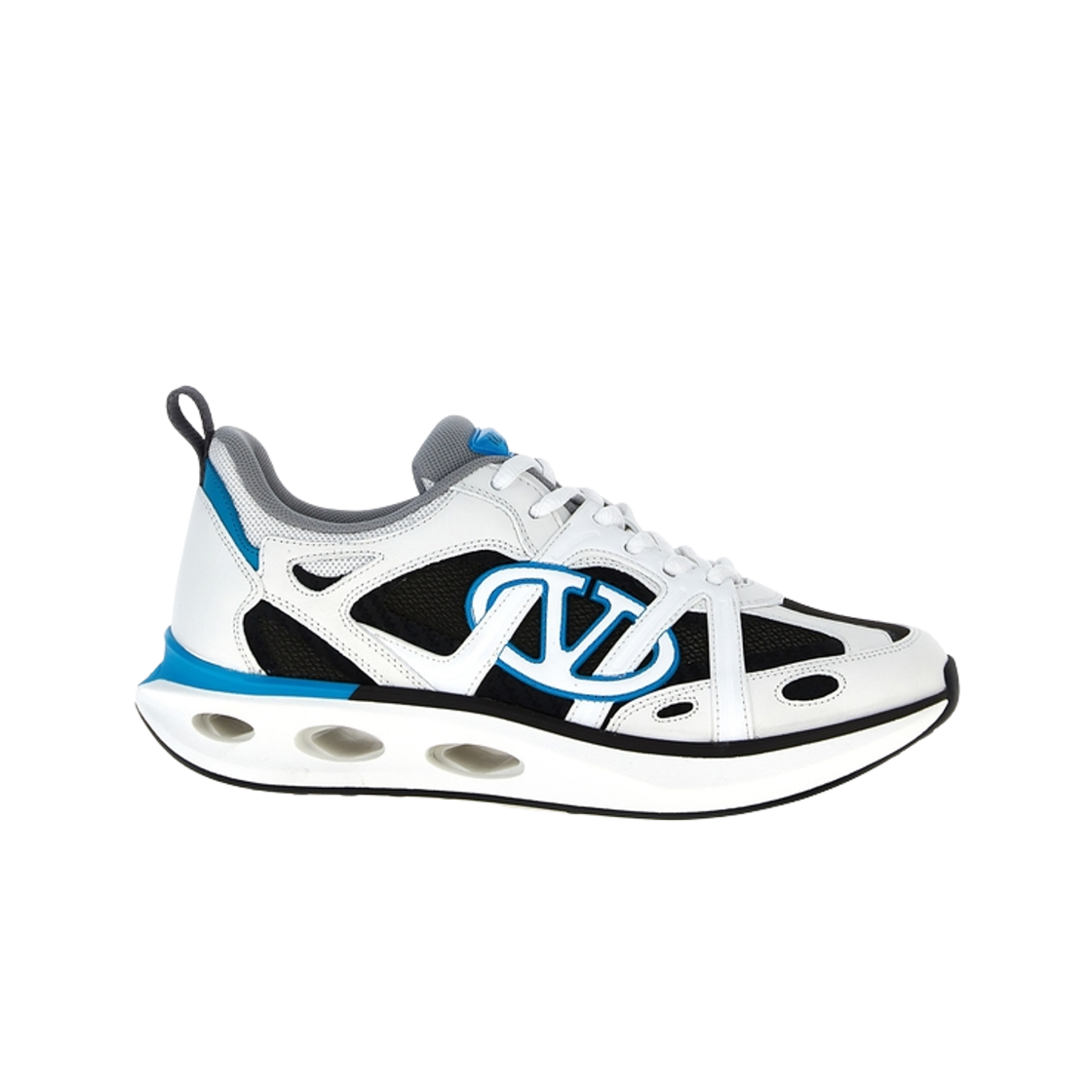 발렌티노 브이로고 이지 조그 스니커즈 화이트 라이트 블루 | Valentino | KREAM