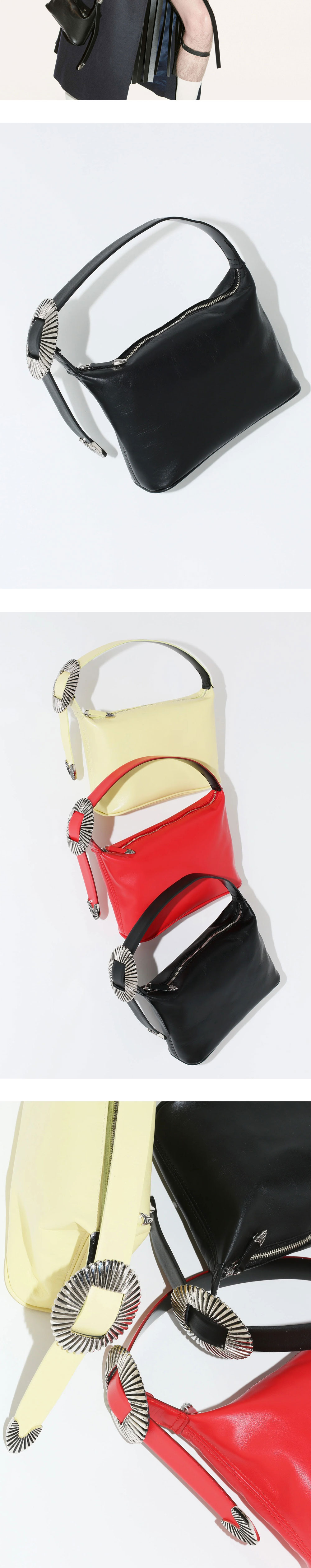 토가 투 레더 미니 백 블랙 - 25FW | Toga | KREAM