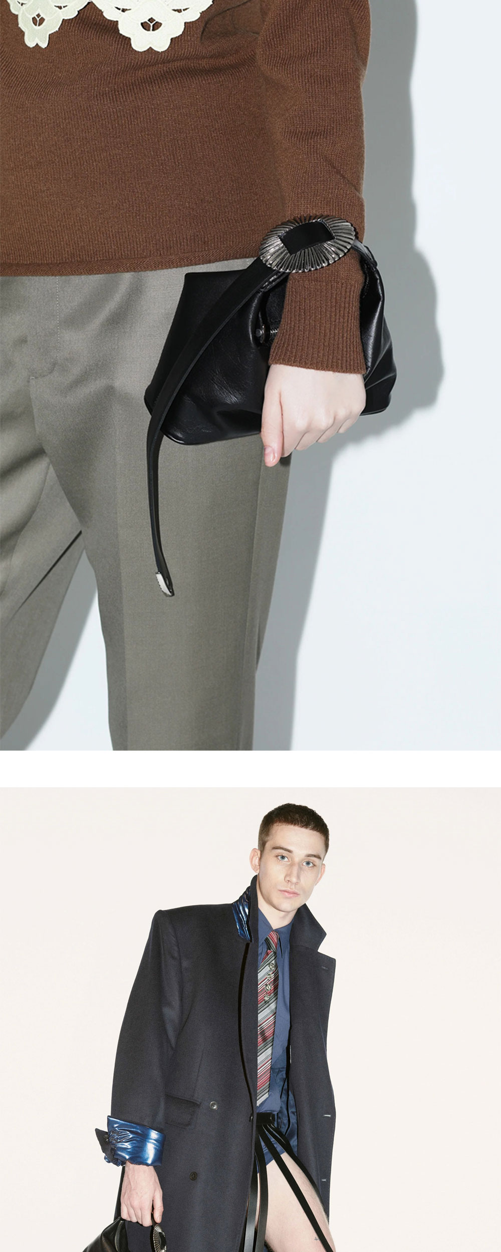 토가 투 레더 미니 백 블랙 - 25FW | Toga | KREAM