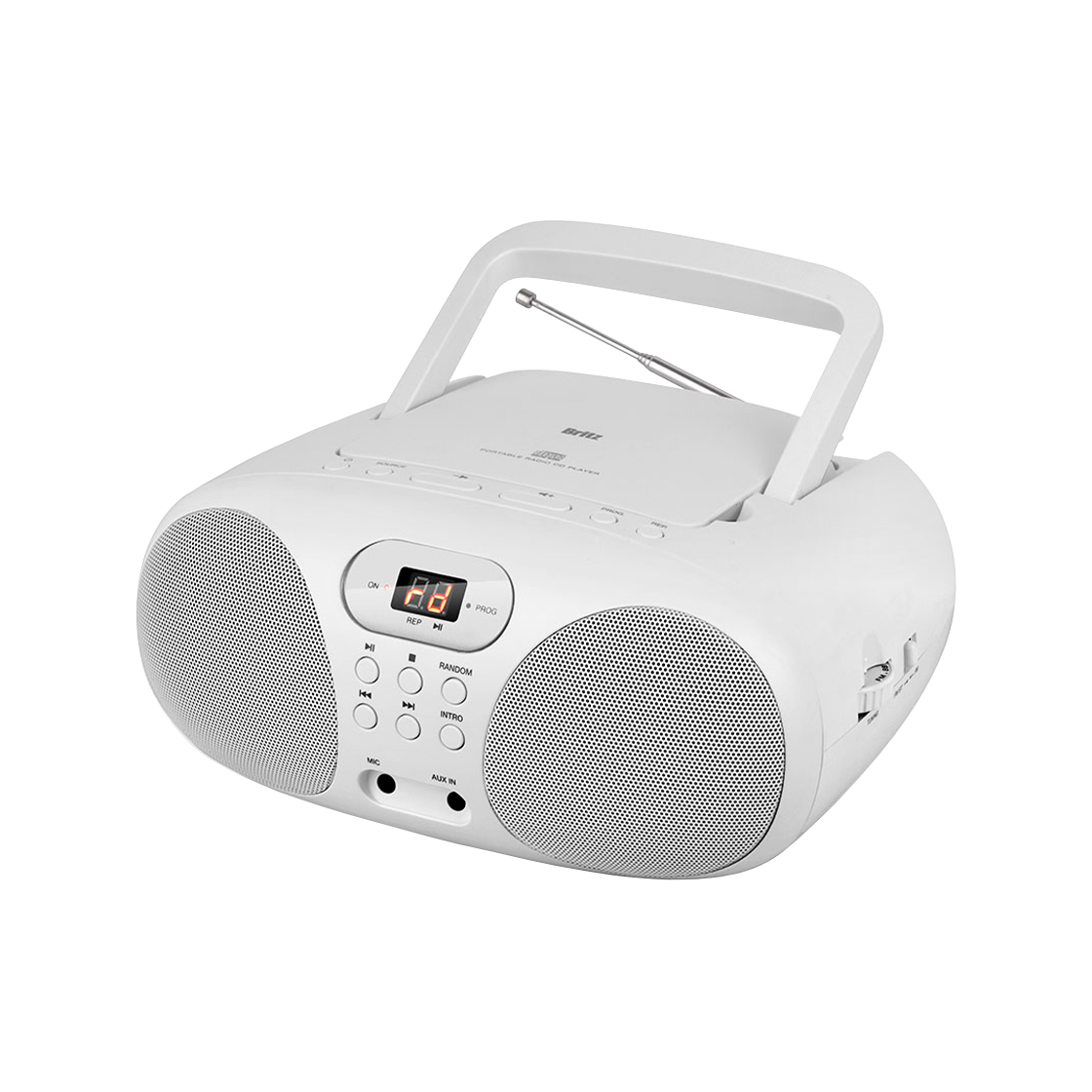 브리츠 BZ-GT20 포터블 라디오 CD 플레이어 + 미니 마이크 | Britz | KREAM