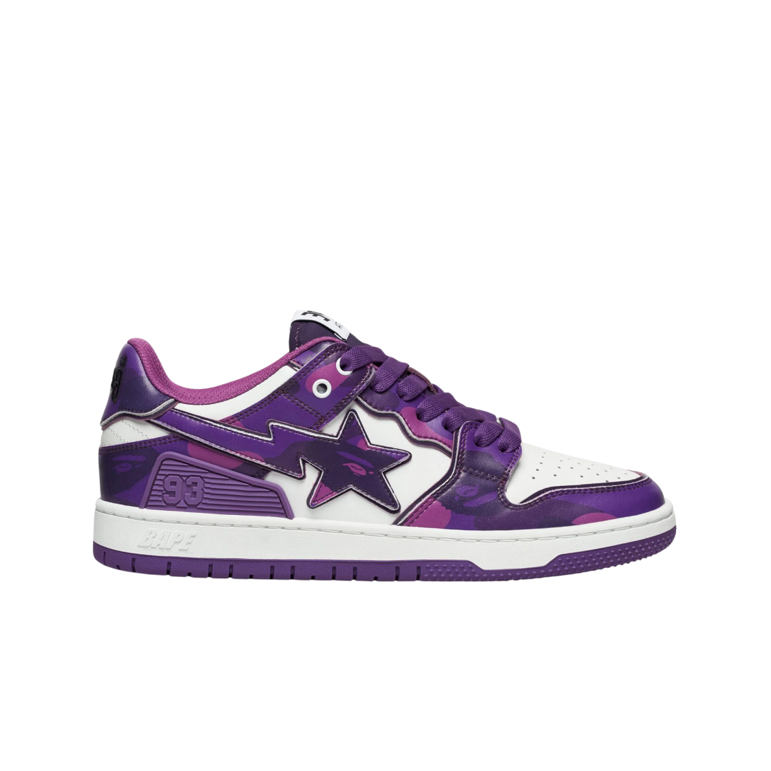 베이프 스케이트 스타 #1 M2 퍼플 | BAPE | KREAM