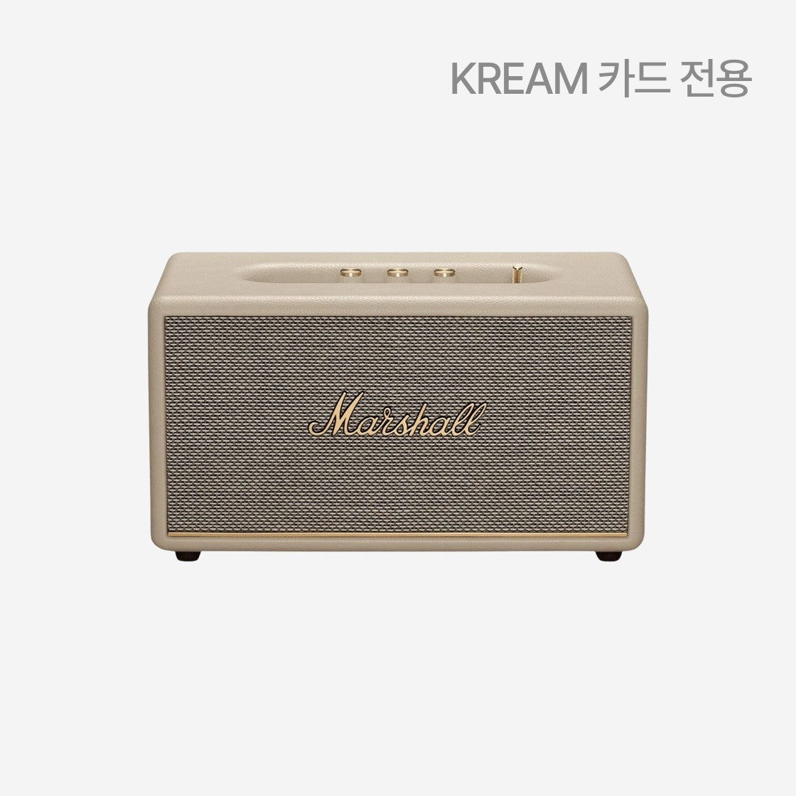 마샬 스탠모어 3 블루투스 크림 (국내 정식 발매 제품) | KREAM DRAW | KREAM