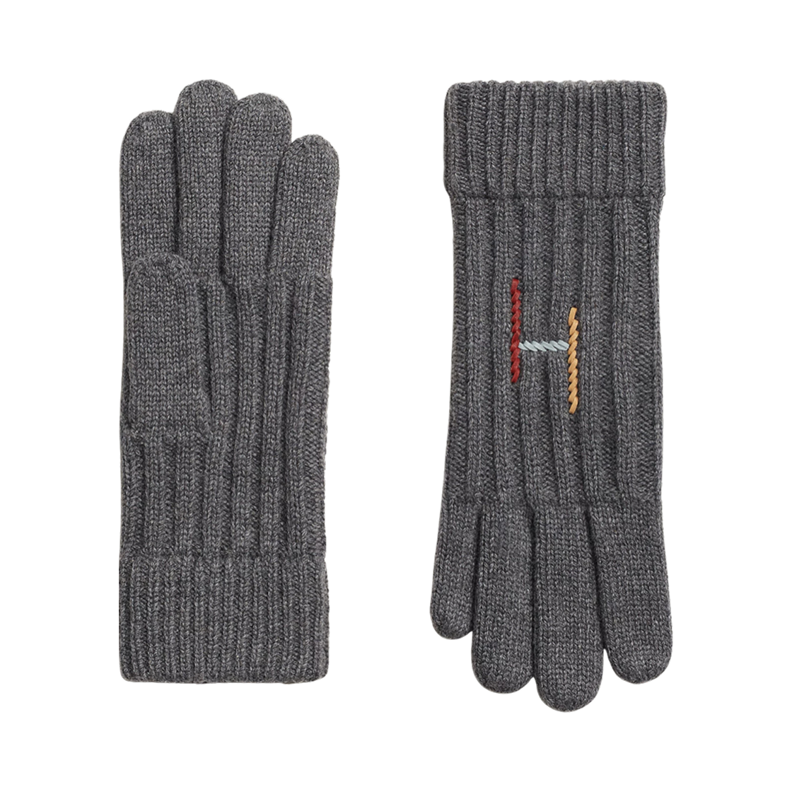 에르메스 H 토르사드 글러브 캐시미어 & 그리 | Hermes | KREAM