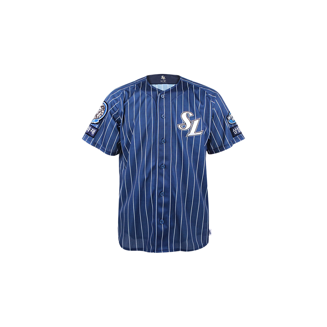 (키즈) 삼성 라이온즈 2025 프로페셔널 선데이 유니폼 네이비 (논 마킹 버전) | Samsung Lions | KREAM