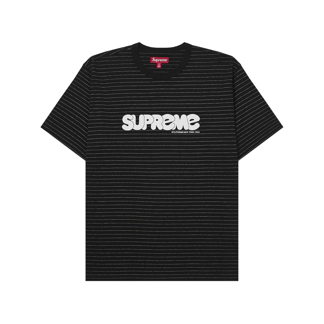 슈프림 버블 숏슬리브 탑 블랙 – 25SS | Supreme | KREAM