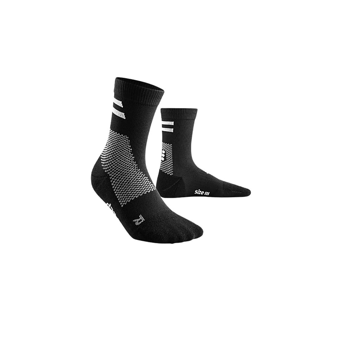 CEP 트레이닝 미드 컷 삭스 블랙 | CEP | KREAM