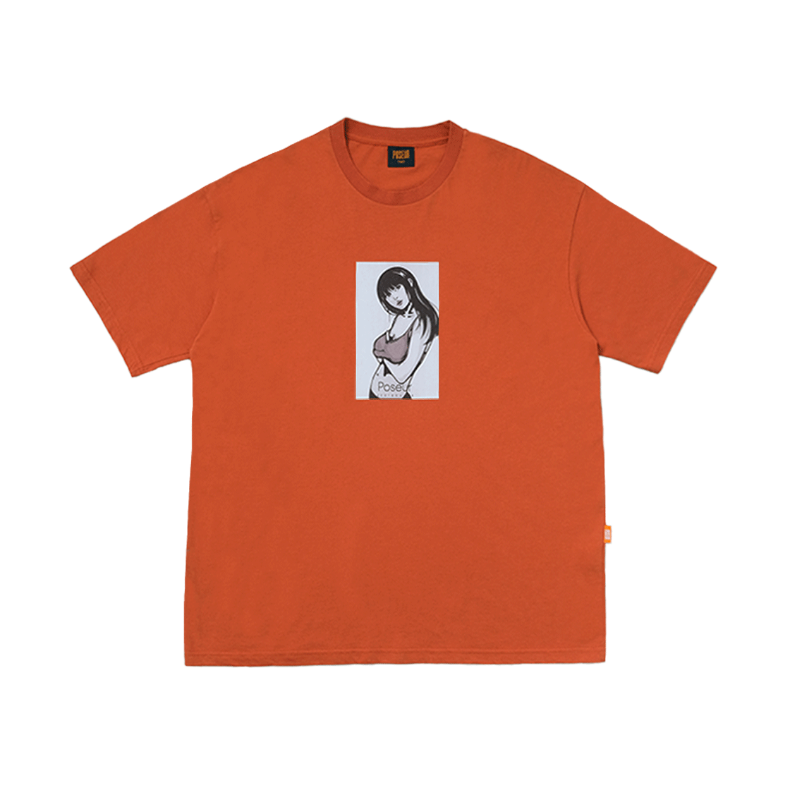 포져 핫걸 티 오렌지 | POSR | KREAM