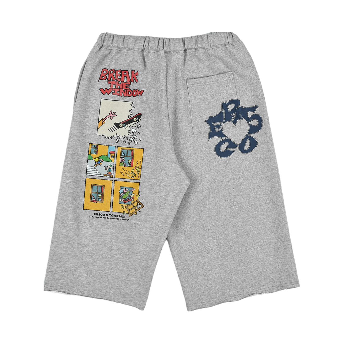 이알에스코 x 톰소어 카툰 스웨트팬츠 그레이 | ersco | KREAM