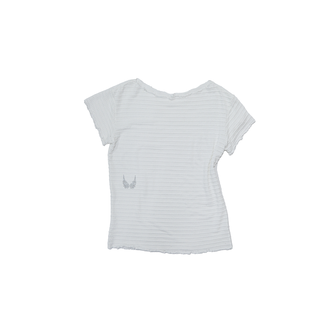 세요케이 텍스처 루즈 반팔 니트 화이트 | SEYO.K | KREAM