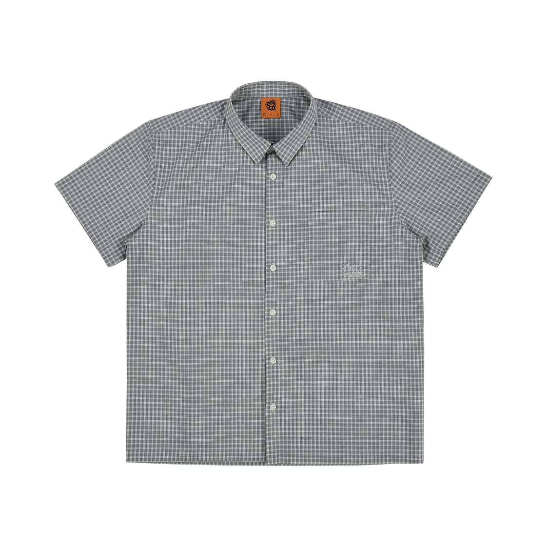 이알에스코 x 톰소어 플레이드 셔츠 블루 | ersco | KREAM