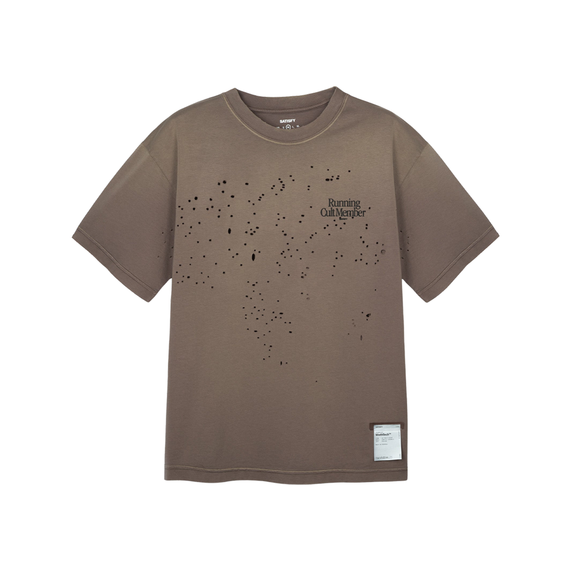 새티스파이 10주년 기념 모스테크 티셔츠 선 블리치드 팔콘 | Satisfy | KREAM