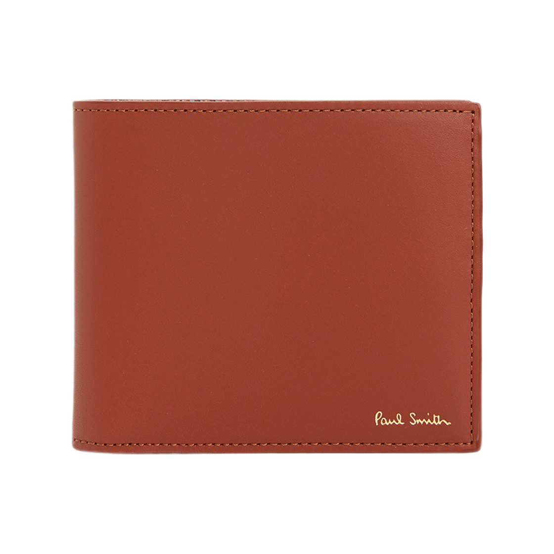 폴 스미스 시그니처 스트라이프 숏 월렛 레드 브라운 | Paul Smith | KREAM