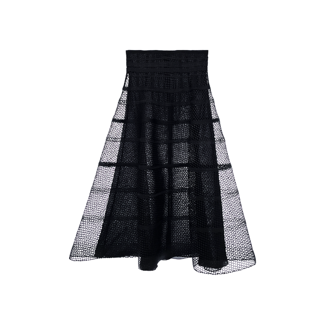 디올 22FW 펀칭 플레어 스커트 38 블랙 | DIOR Boutique | KREAM