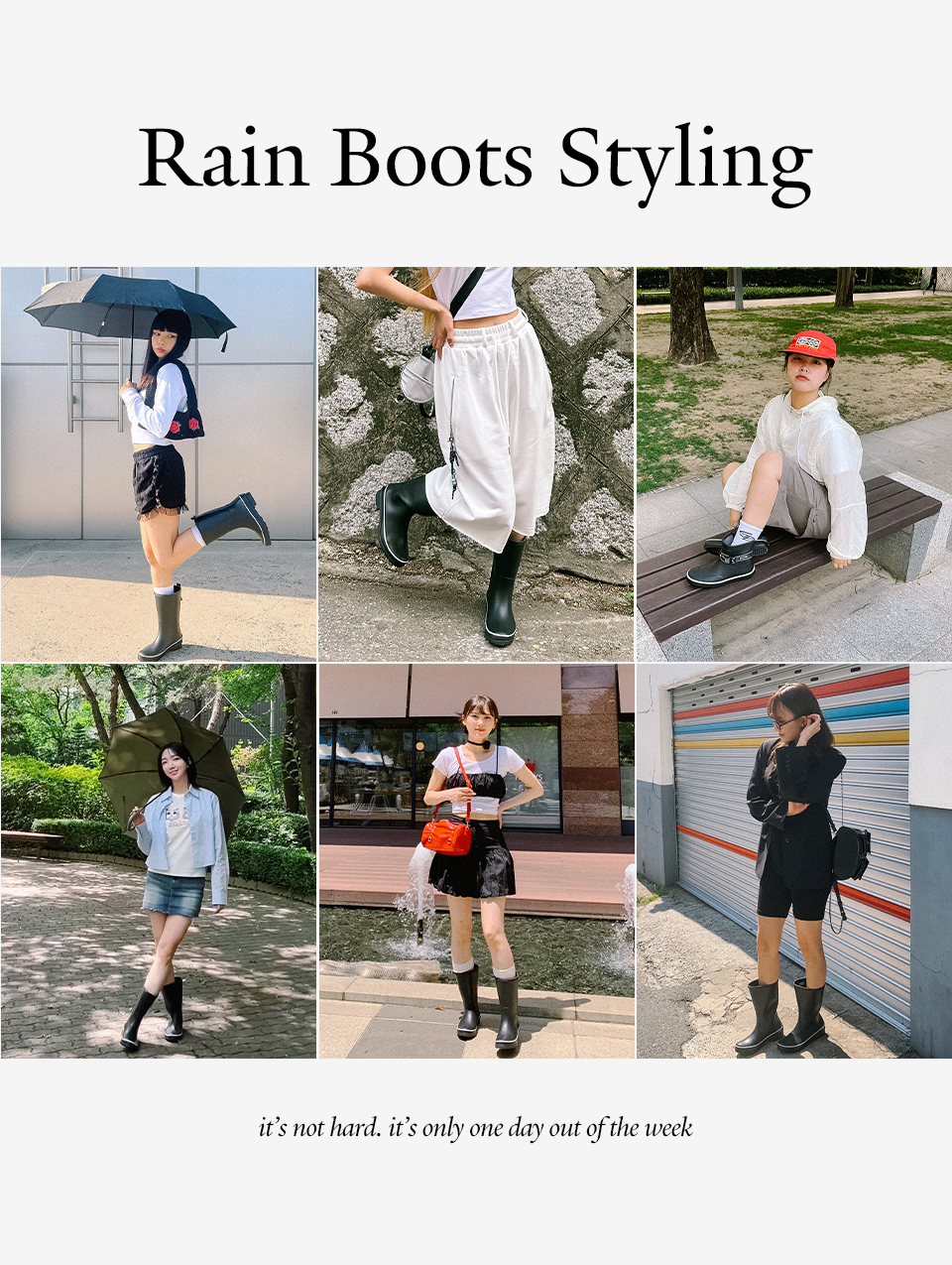 피지컬 디파트먼트 유틸리티 스트랩 레인부츠 | PHYSICAL DEPARTMENT | KREAM