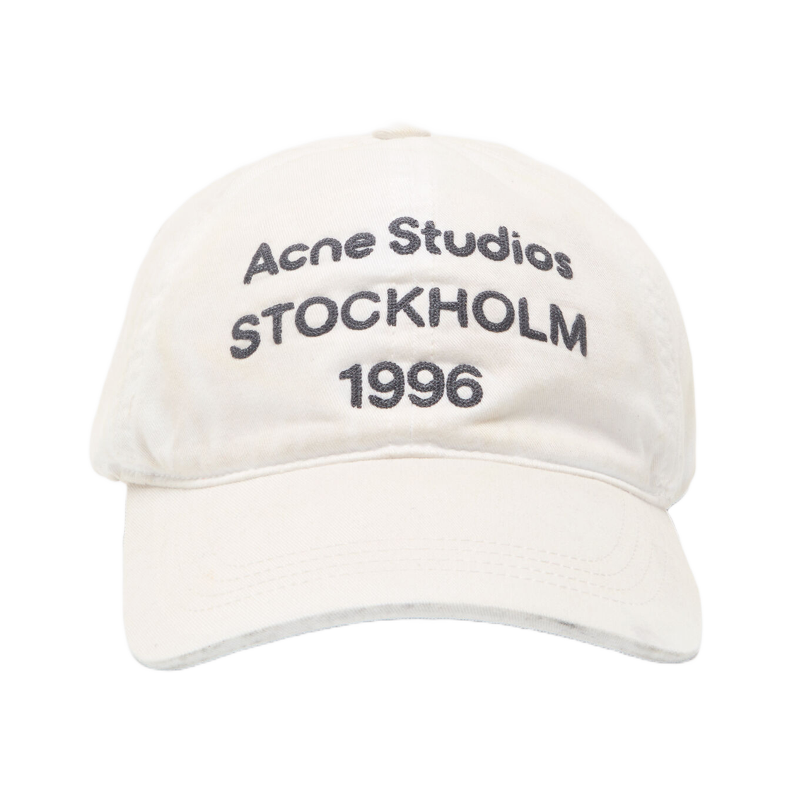 아크네 스튜디오 로고 캡 더스티 화이트 | Acne Studios | KREAM