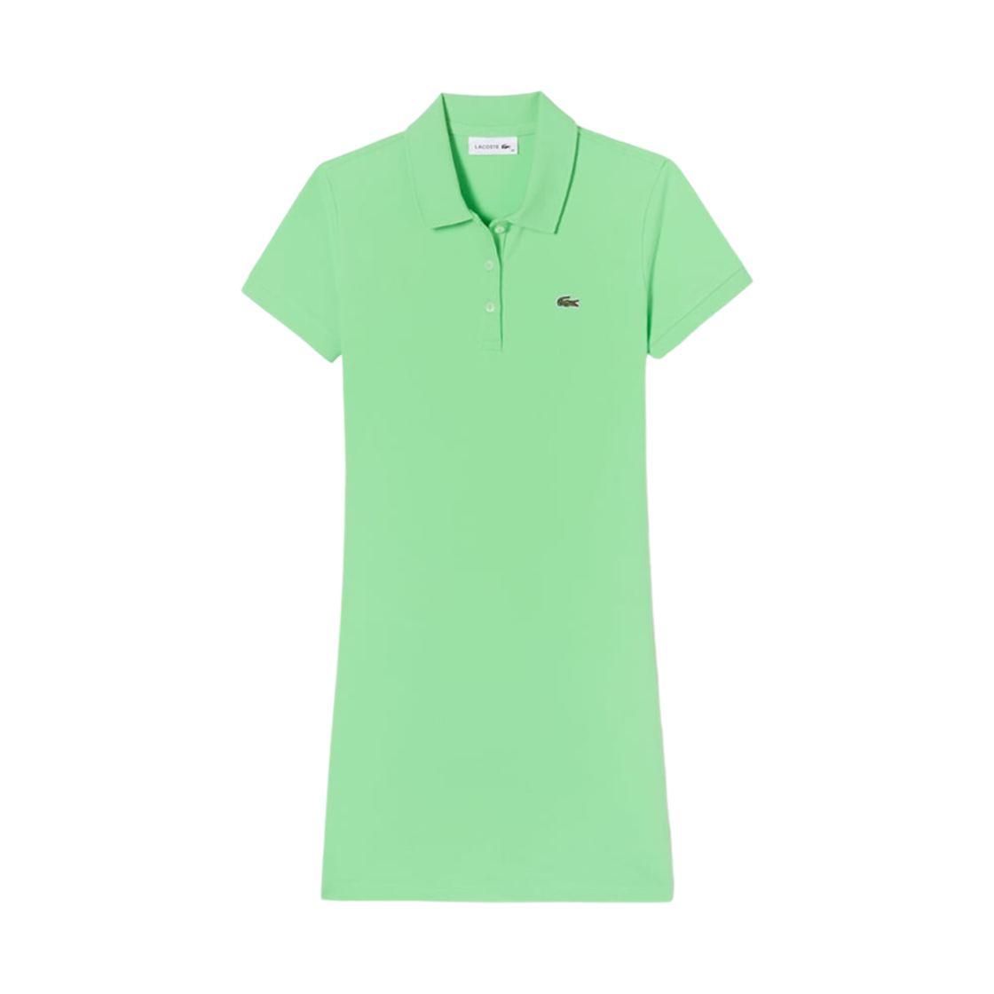 (W) 라코스테 울트라 슬림 폴로 드레스 그린 | Lacoste | KREAM