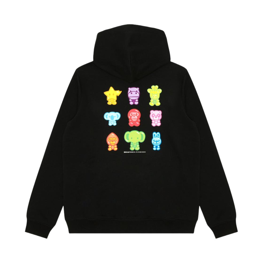 (W) 베이프 베이비 마일로 후드 블랙 | BAPE | KREAM