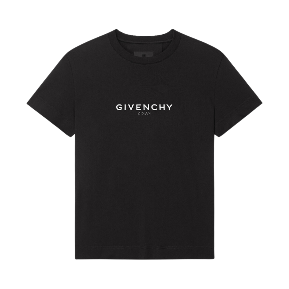 지방시 코튼 리버스 슬림핏 티셔츠 블랙 | Givenchy | KREAM