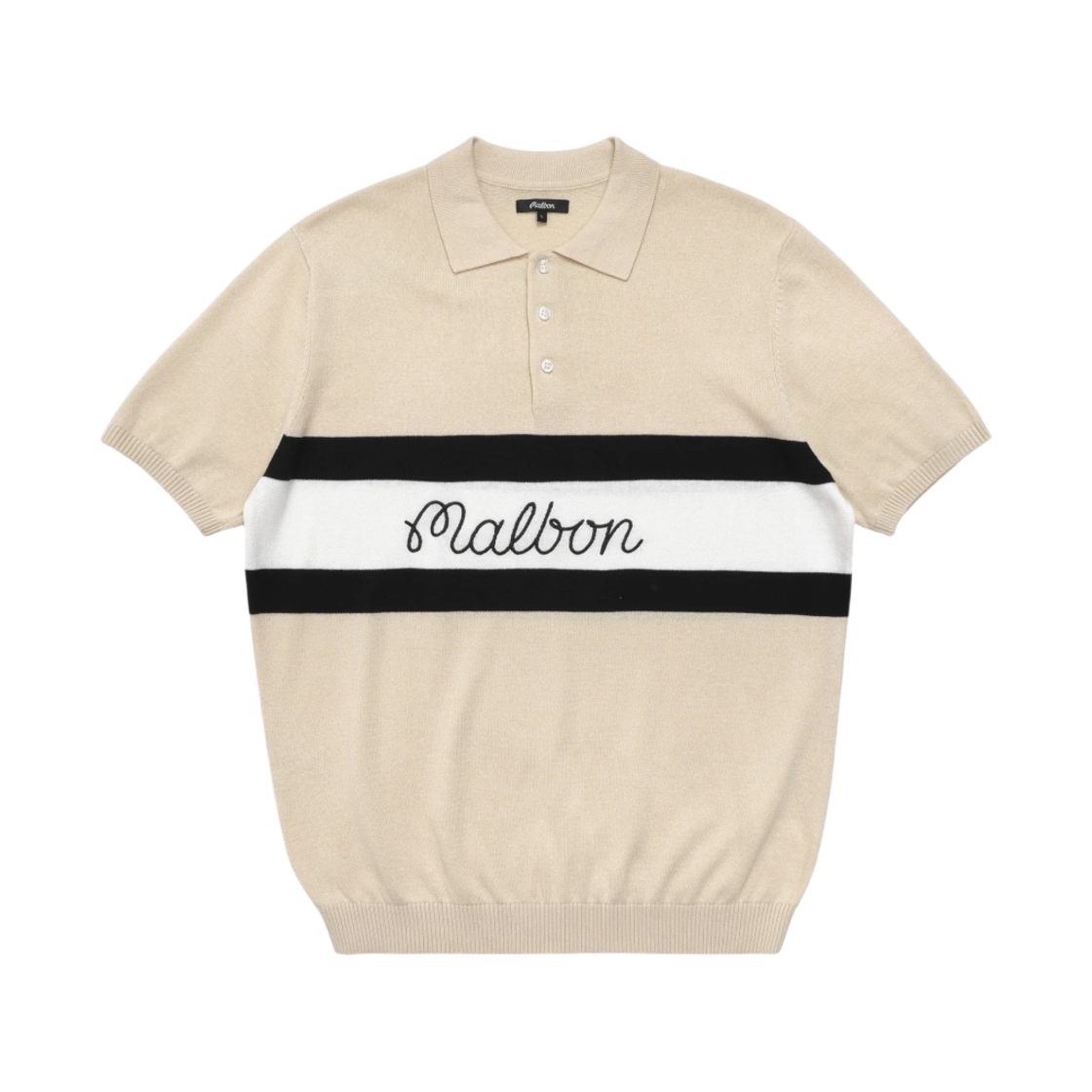 말본 골프 오크스 니트 폴로 카키 | Malbon Golf | KREAM