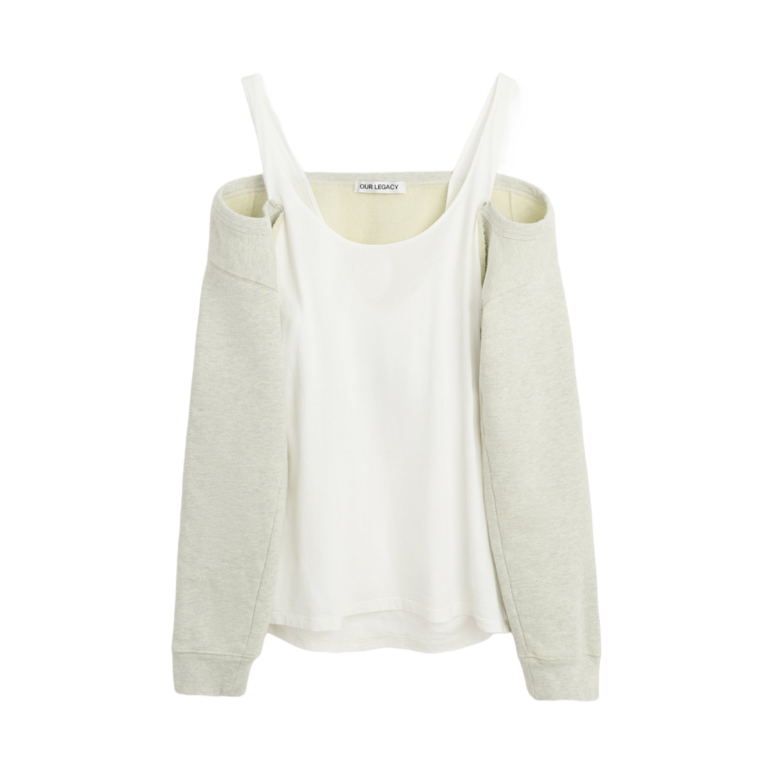 (W) 아워레가시 가디건 탱크 옐로우 틴트 멜란지 플리스 | Our Legacy | KREAM