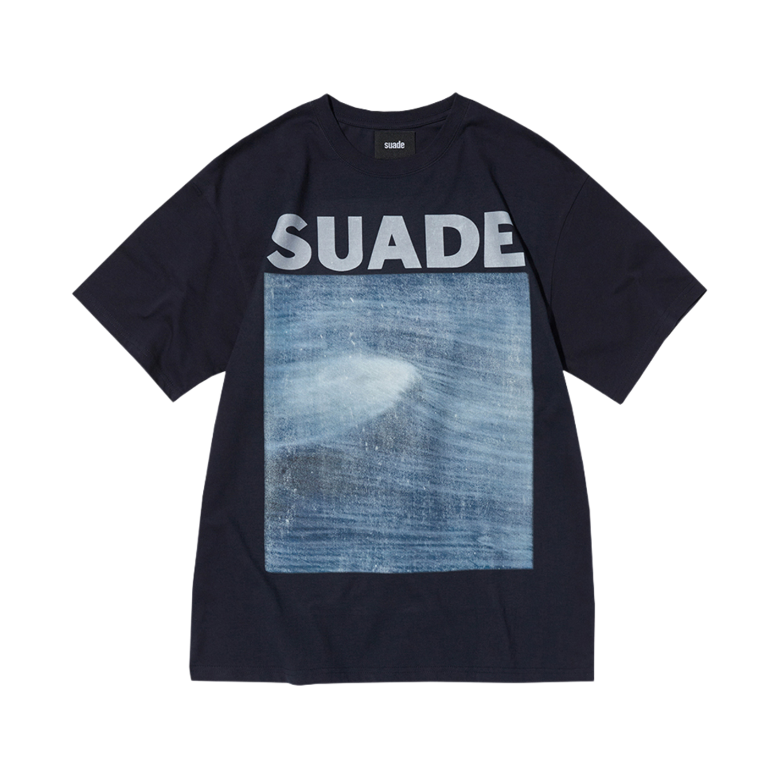 스웨이드 캄 웨이브 티 네이비 | Suade | KREAM