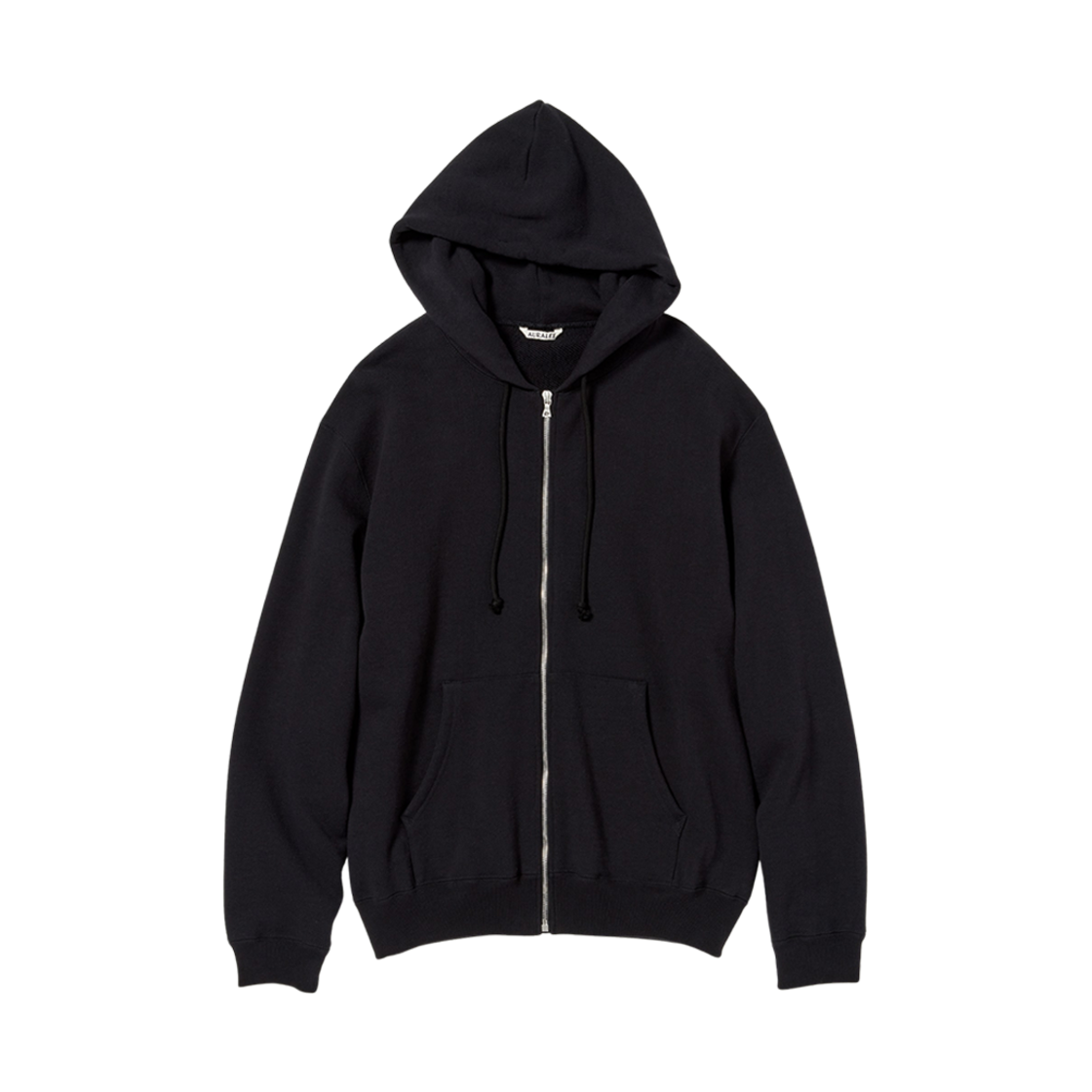 오라리 헤비 BD 스웨트 집 파카 블랙 | Auralee | KREAM