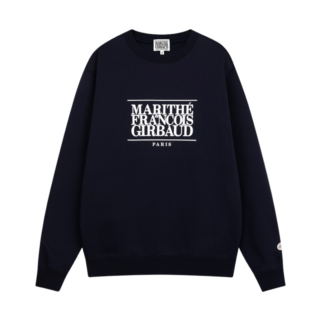 마리떼 프랑소와 저버 클래식 로고 스웨트셔츠 네이비 | Marithe Francois Girbaud | KREAM