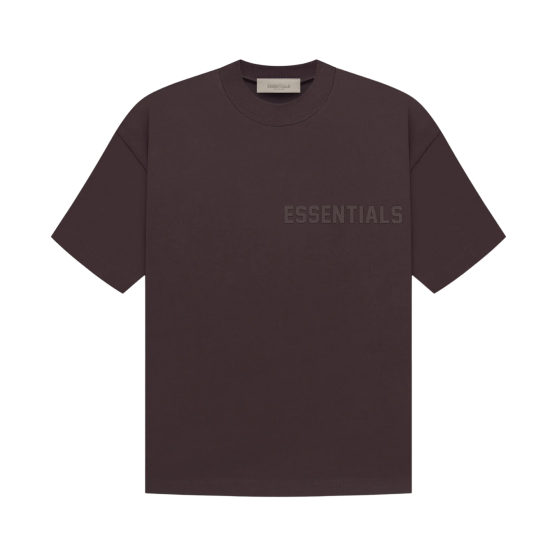 에센셜 숏슬리브 티셔츠 플럼 - 23SS | Essentials | KREAM