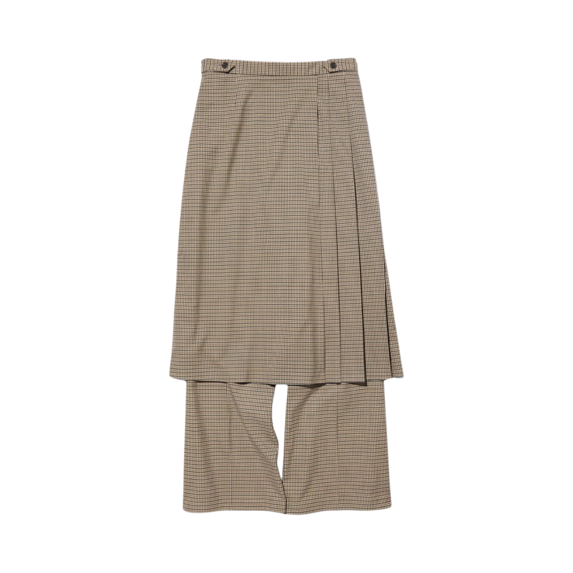(W) GU x Rokh 투피스 스커트 팬츠 베이지 - JP | GU | KREAM