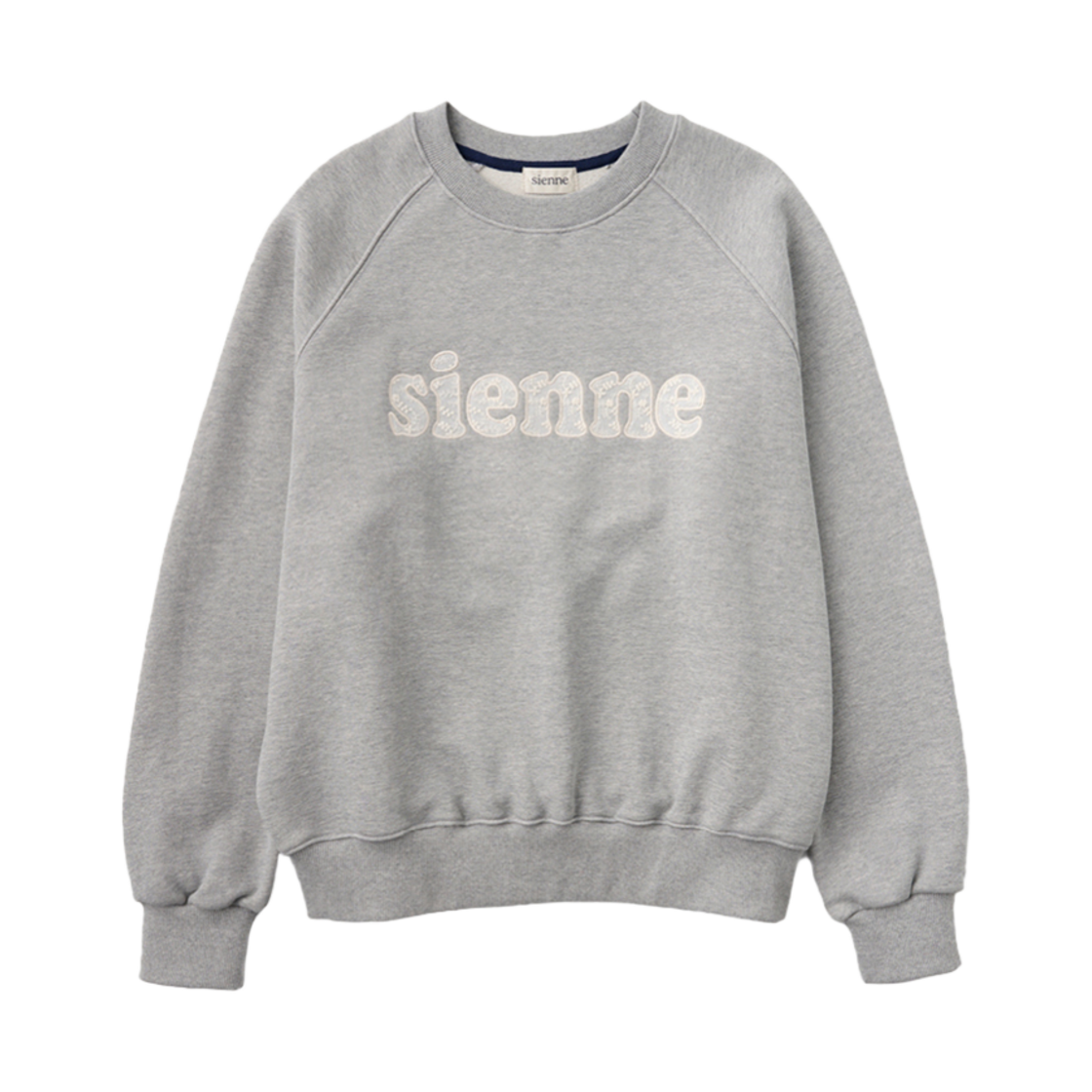 시엔느 레이스 스웨트셔츠 멜란지 그레이 | SIENNE | KREAM