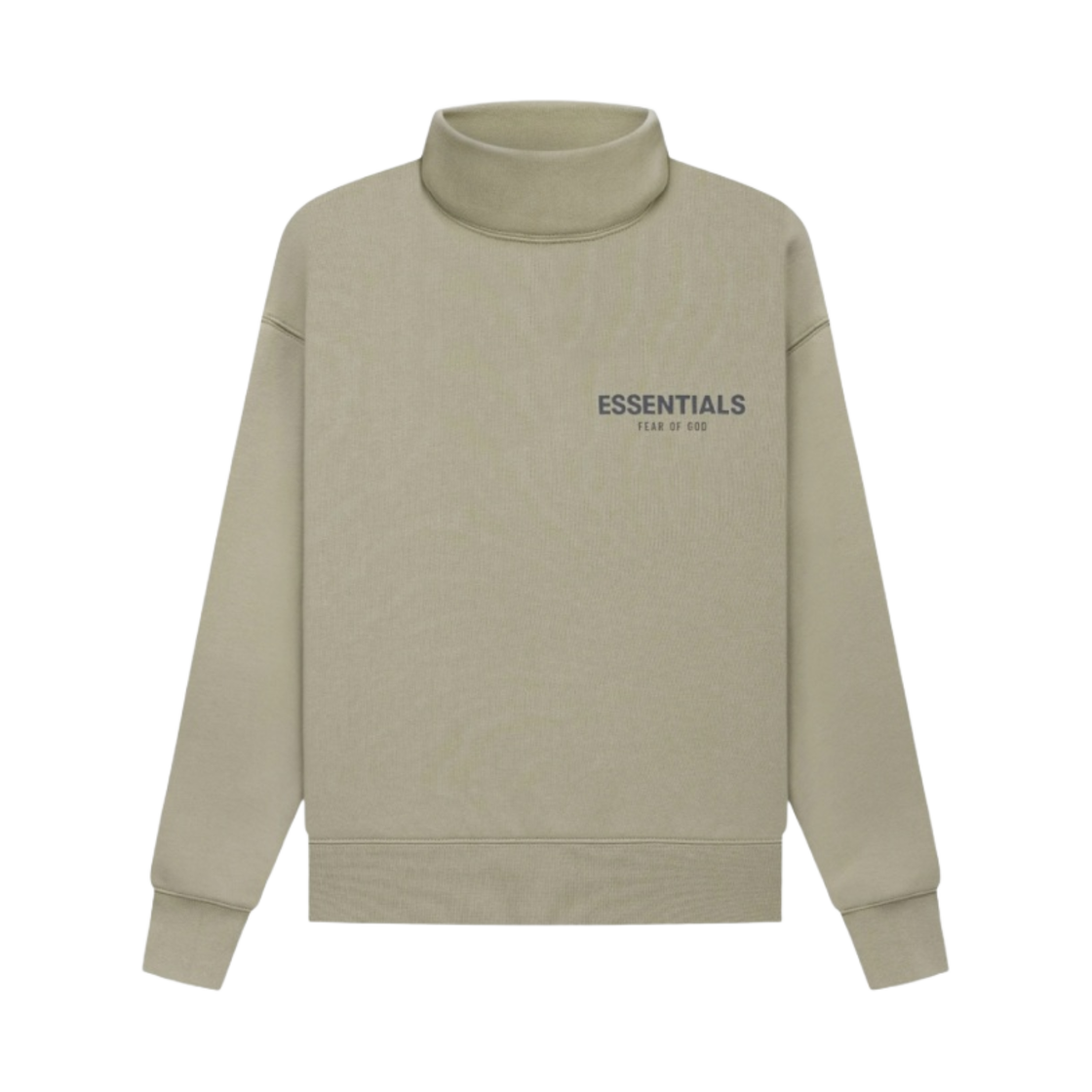 (키즈) 에센셜 풀오버 모크넥 피스타치오 - 21FW | Essentials | KREAM