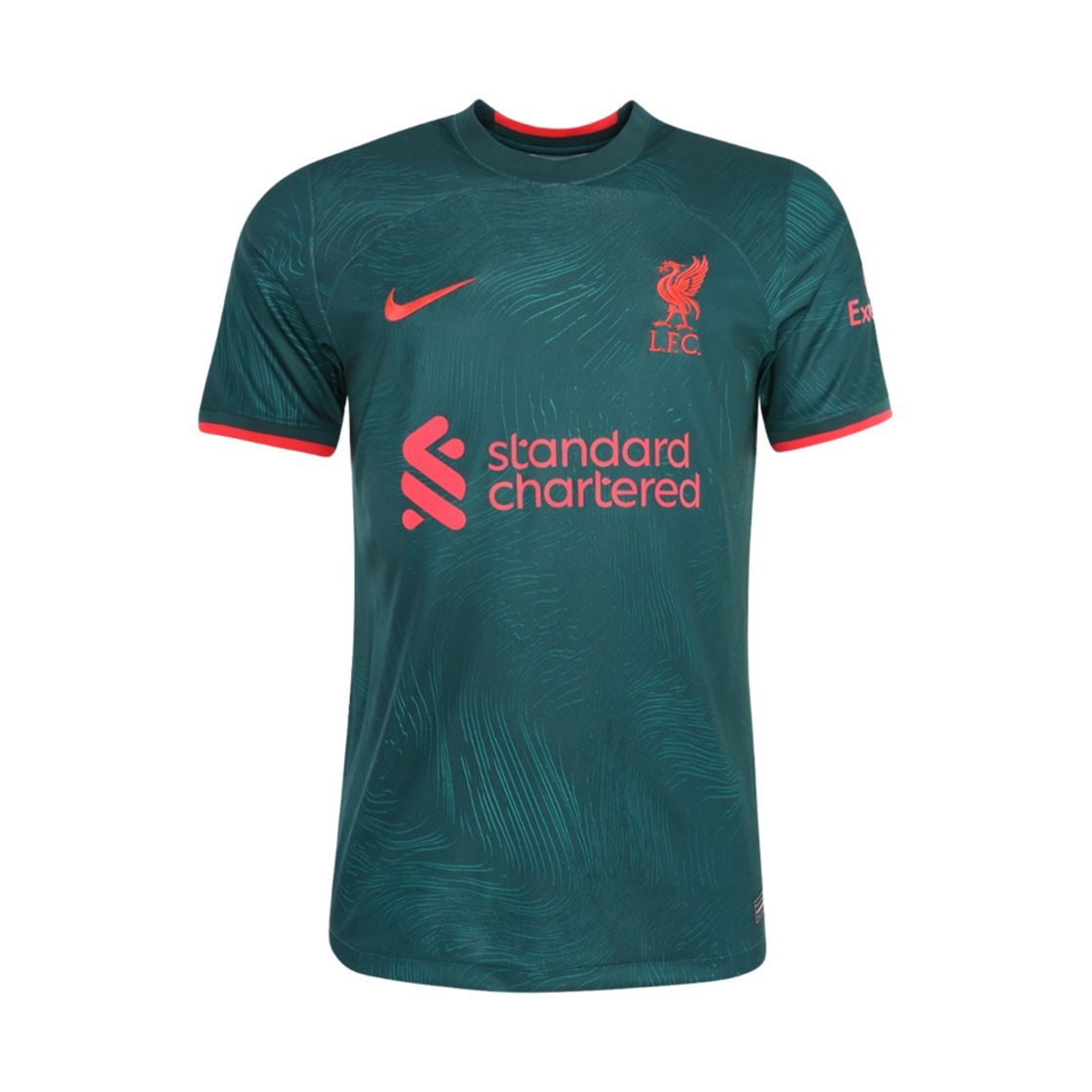 나이키 리버풀 FC 2022/23 스타디움 3rd 저지 다크 터콰이즈 라즈베리 레드 (논 마킹 버전) | Nike | KREAM