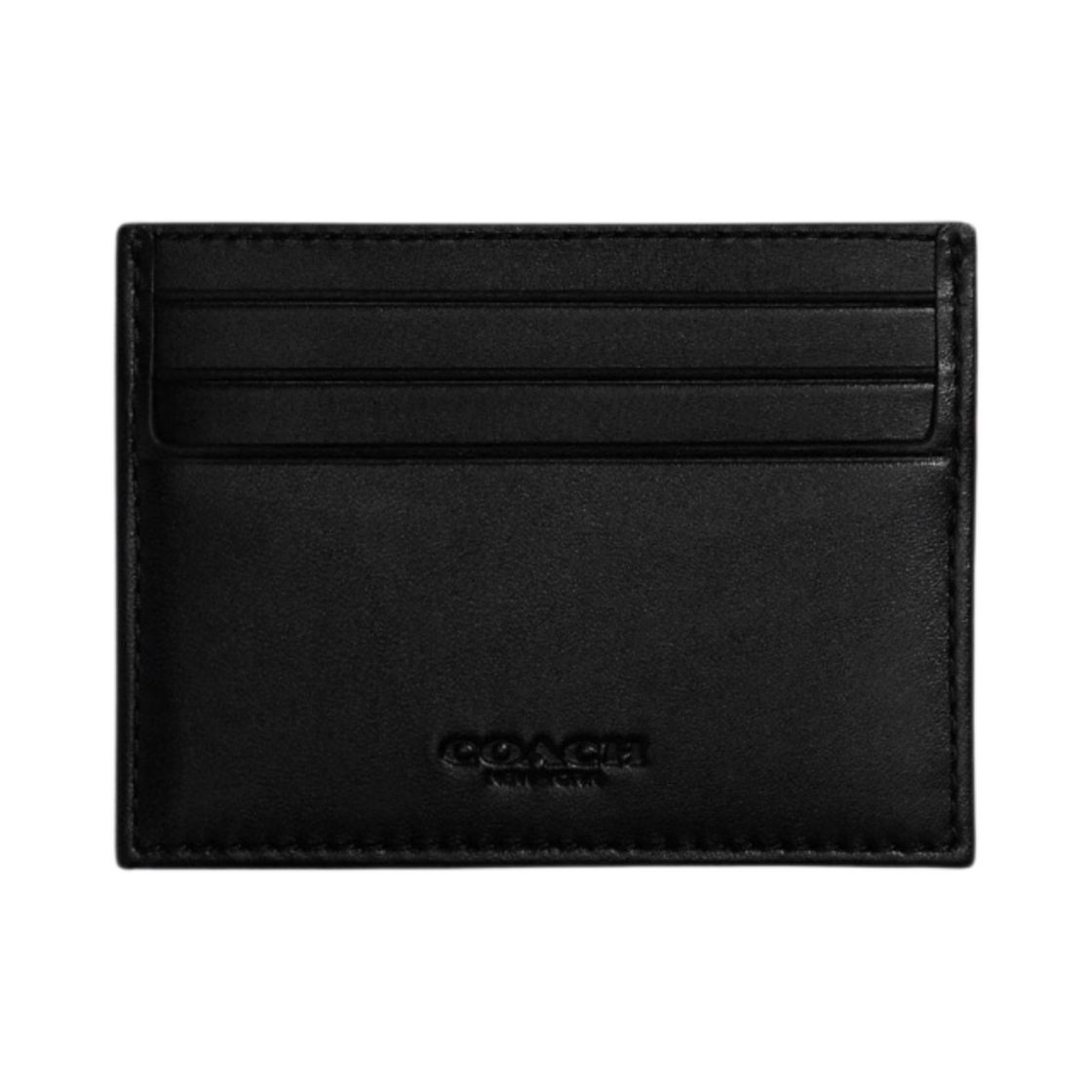 코치 카드 케이스 시그니쳐 자카드 차콜 블랙 | Coach | KREAM