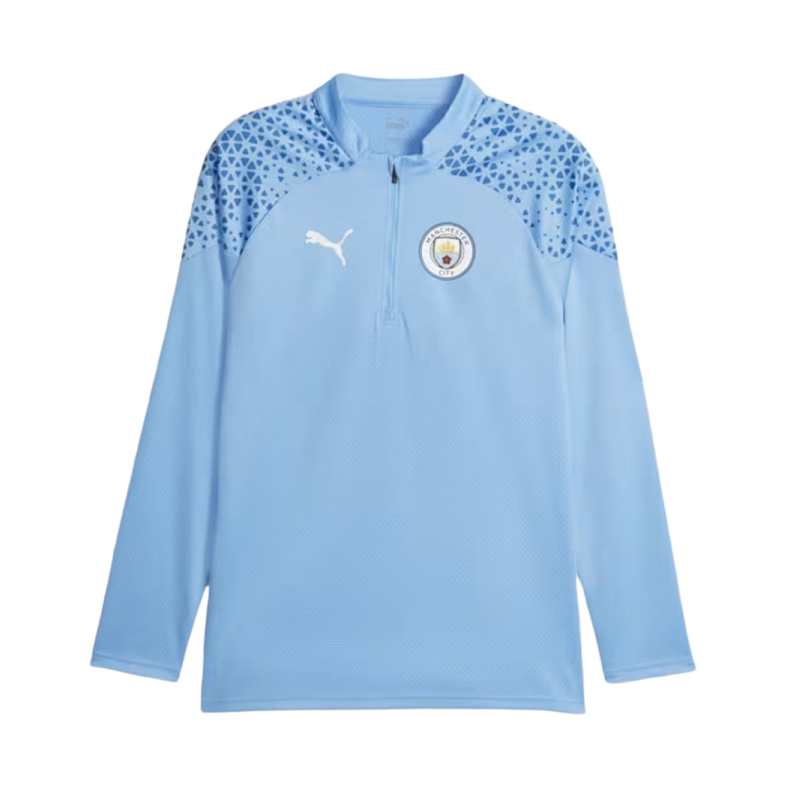 푸마 맨체스터 시티 풋볼 쿼터 집 라이트 블루 | Puma | KREAM