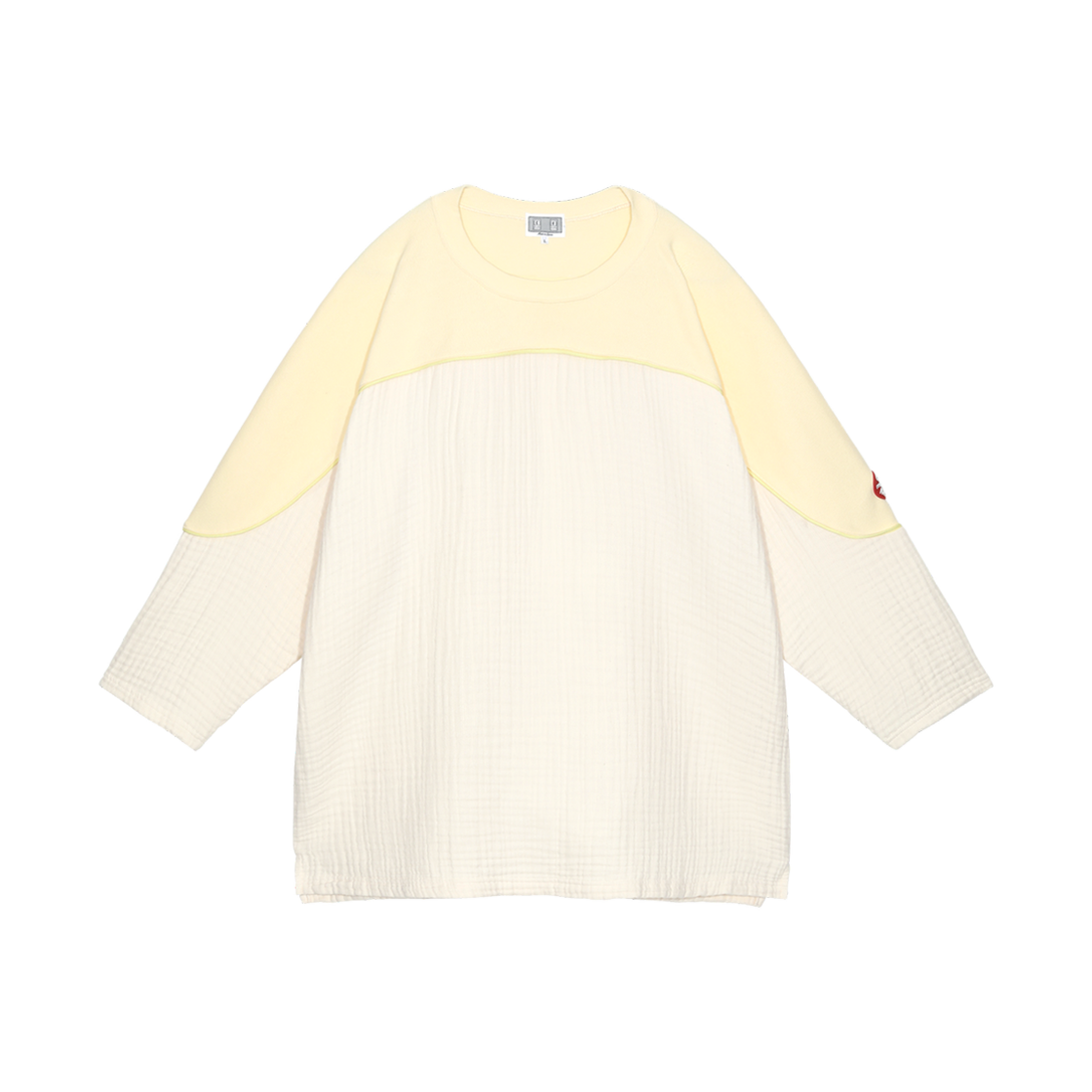 카브엠트 거즈 FB 크루넥 옐로우 - 25SS | Cav Empt | KREAM