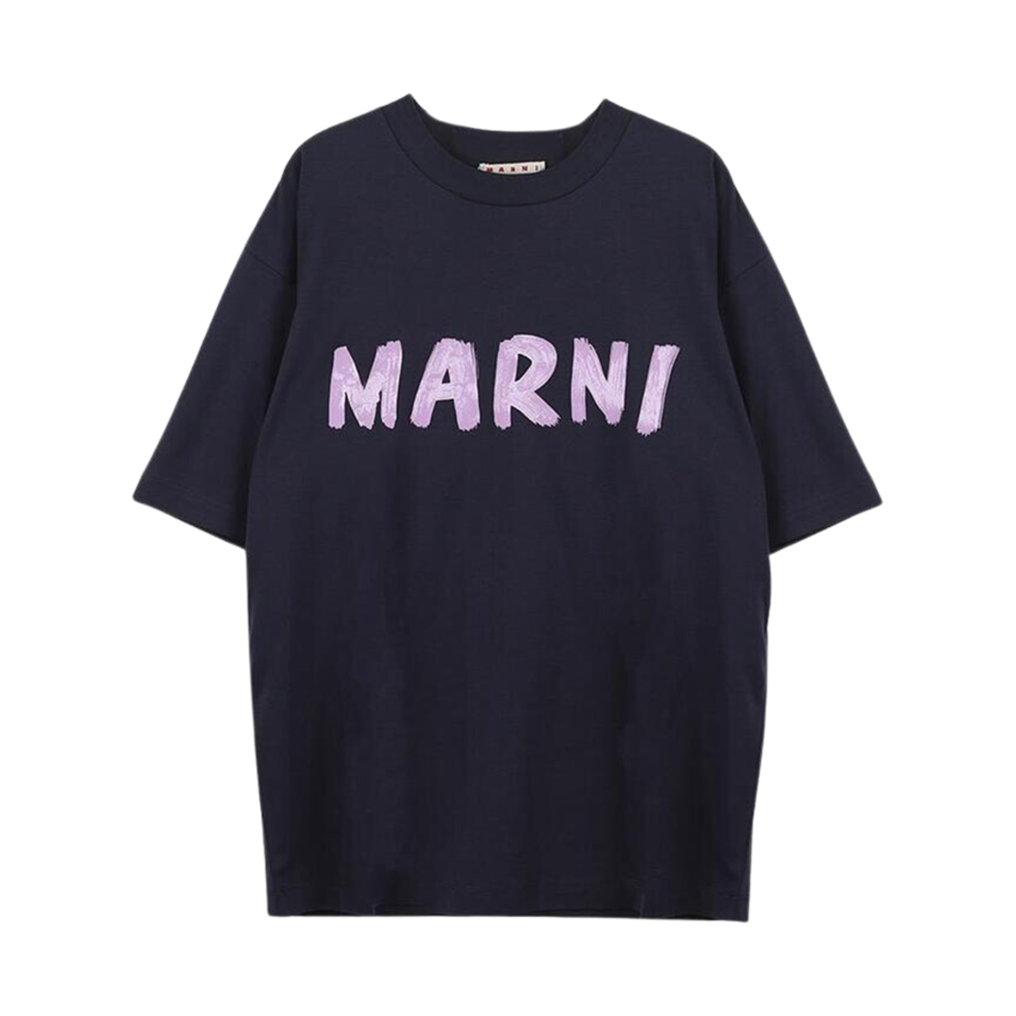 (W) 마르니 로고 숏슬리브 티셔츠 블루 | Marni | KREAM