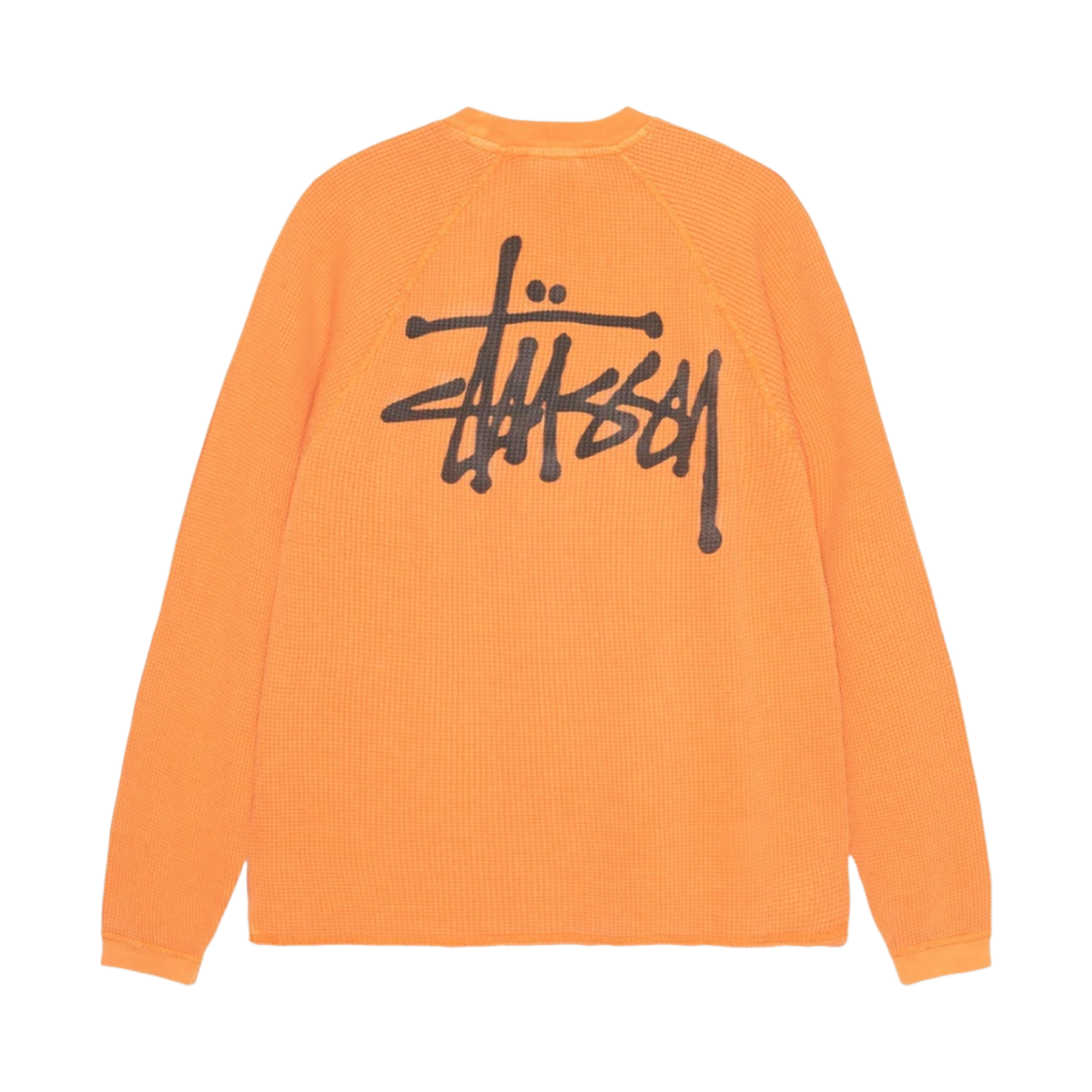 스투시 래글런 써멀 롱슬리브 크루 블루 | Stussy | KREAM