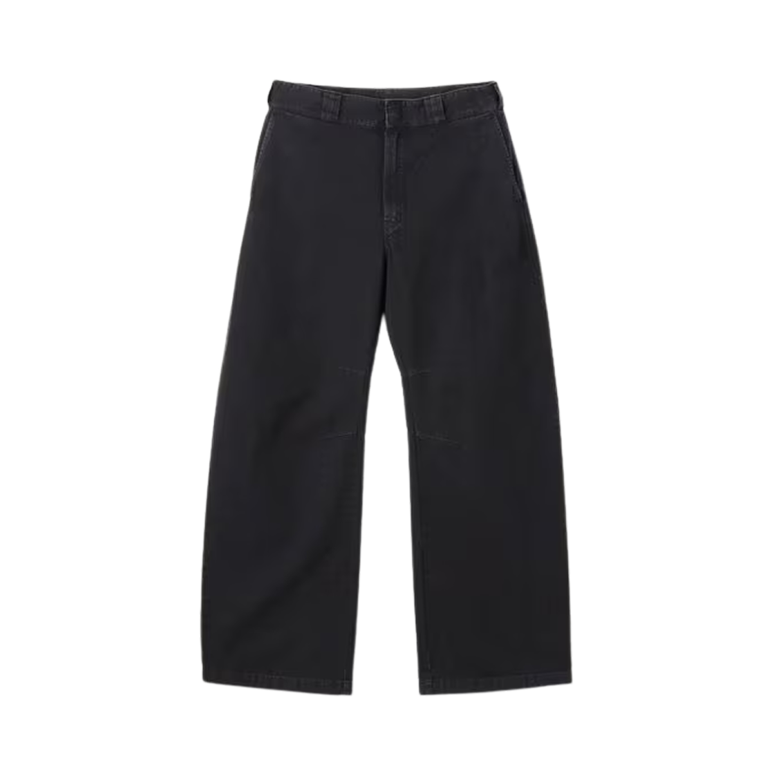 디키즈 x 몽키 타임 가먼트 다이드 커브 팬츠 블랙 | Dickies | KREAM