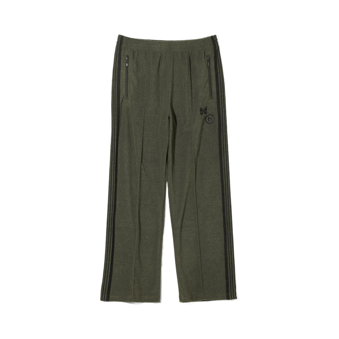 니들스 x 히든 트랙 팬츠 올리브 | Needles | KREAM