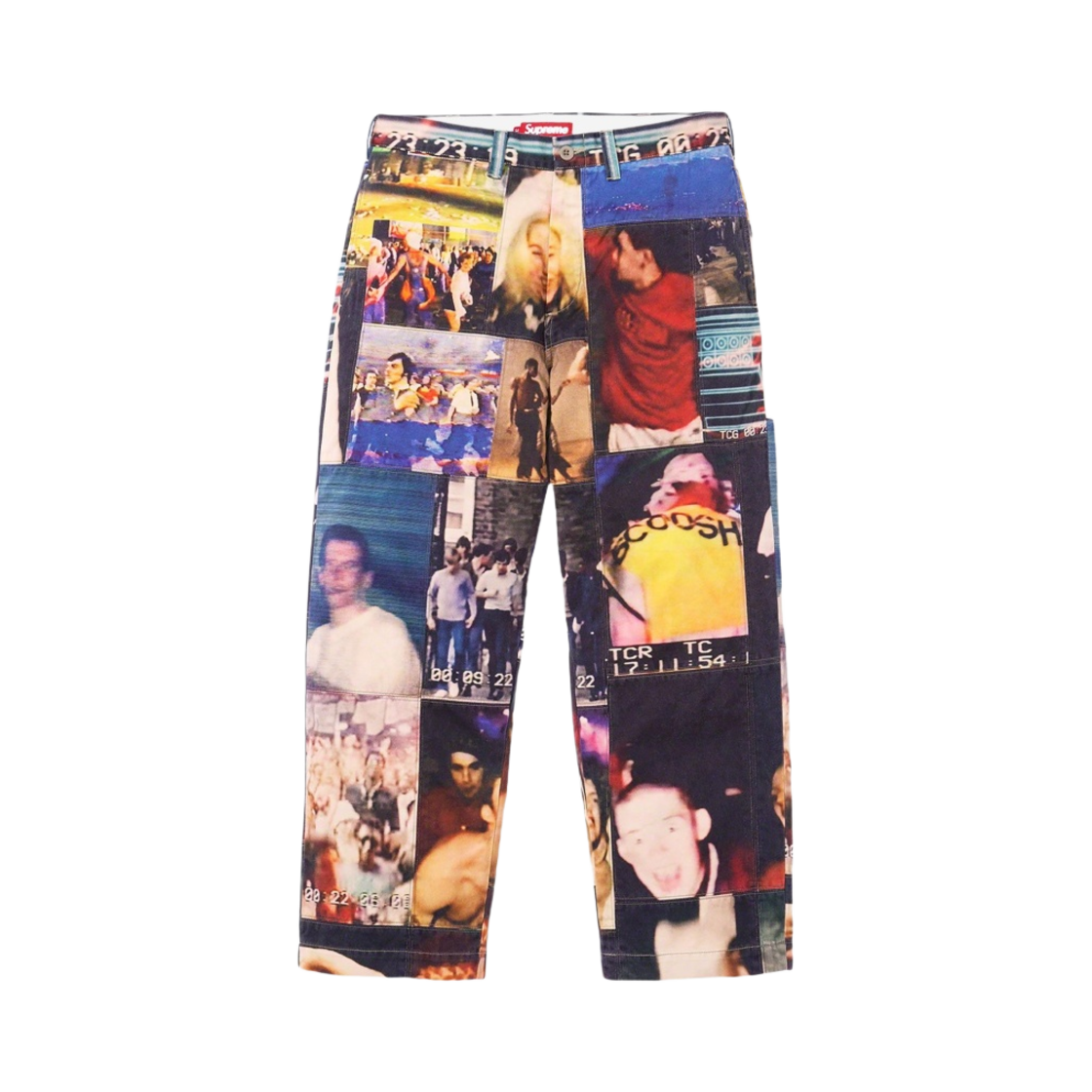 슈프림 마크 레키 하드코어 패치워크 루즈 핏 치노 팬츠 멀티컬러 - 23FW | Supreme | KREAM
