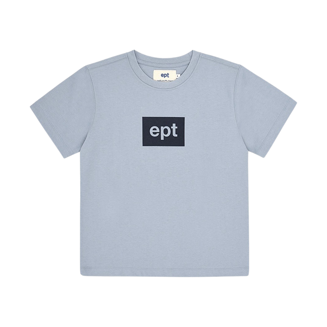 이피티 박스 로고 티셔츠 라이트 블루 | EPT | KREAM