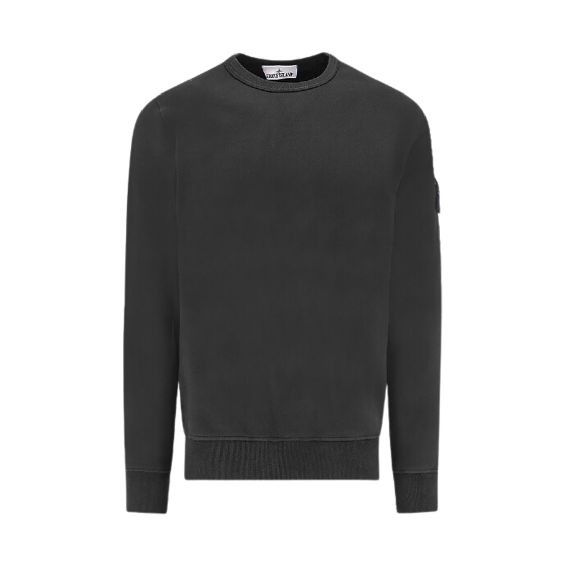 스톤 아일랜드 62420 와펜 패치 코튼 스웨트셔츠 블랙 - 24FW | Stone Island | KREAM
